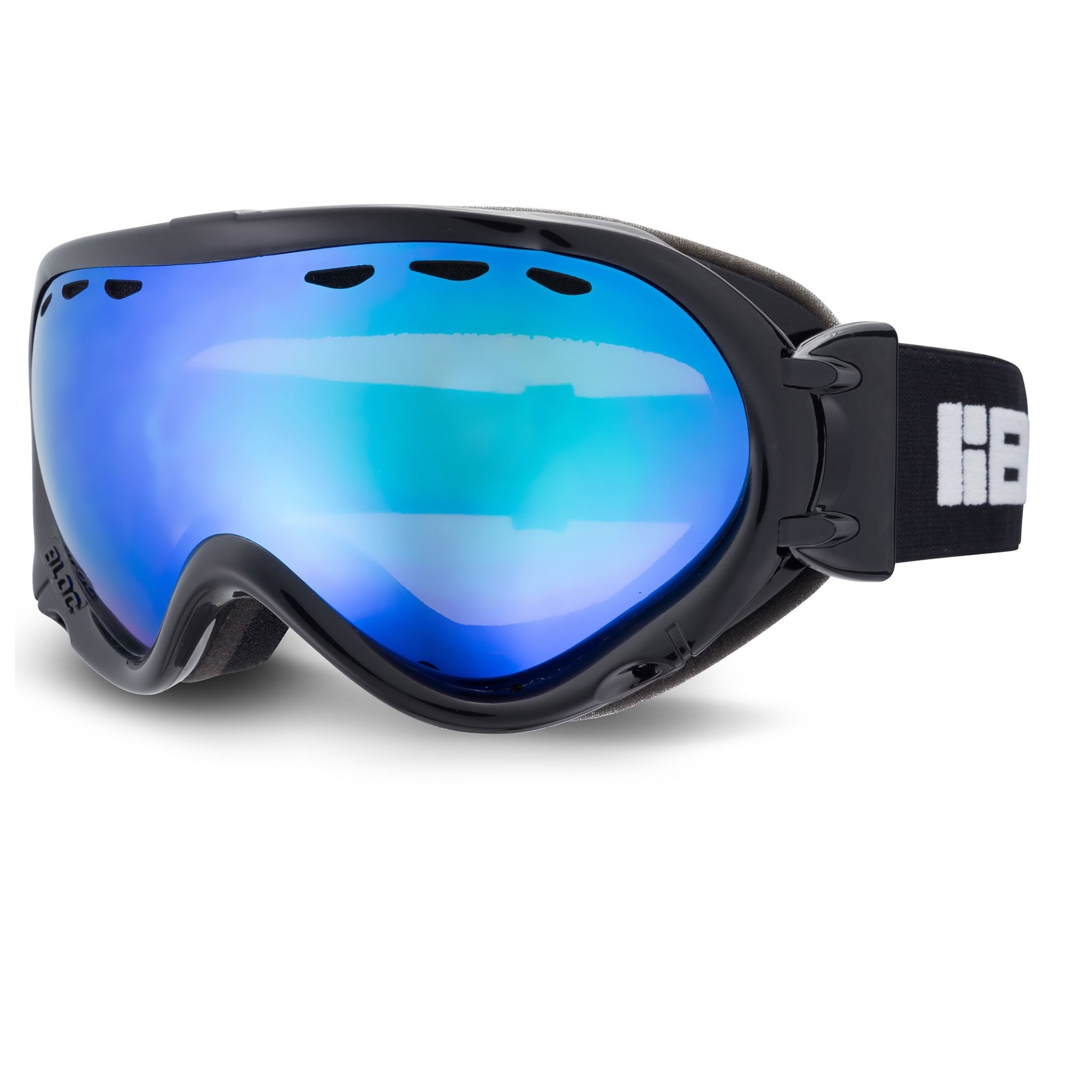 Bloc Spirit STW2N OTG Ski Goggles – Shiny Black Orange Blue Cat 2 ...